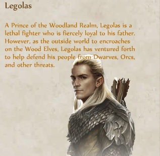Legolas Smiling