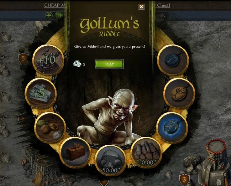 Gollum's Riddle | The Hobbit: Armies of the Third Age Wiki | Fandom