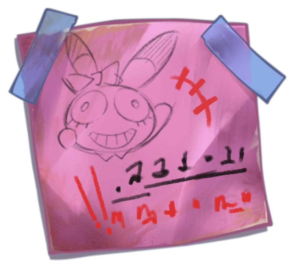 Sticky Note on the Locker | Honkai Impact 3rd Archives Wiki | Fandom