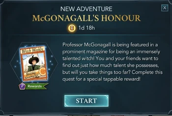 McGonagall's Honor | Hogwarts Mystery Wiki | Fandom