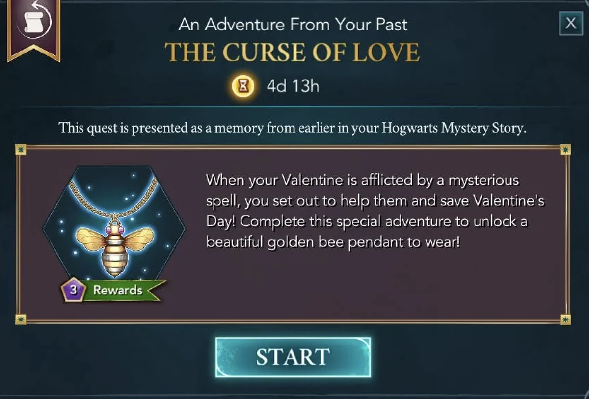 The Curse of Love | Hogwarts Mystery Wiki | Fandom