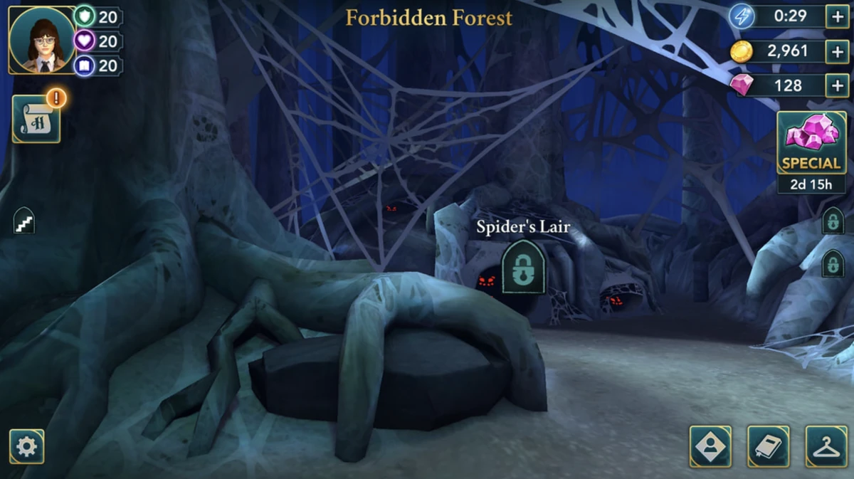 Forbidden Forest | Hogwarts Mystery Wiki | Fandom