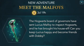 Meet the Malfoys | Hogwarts Mystery Wiki | Fandom