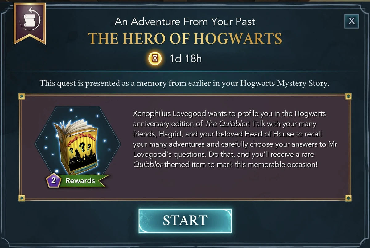 The Hero of Hogwarts | Hogwarts Mystery Wiki | Fandom