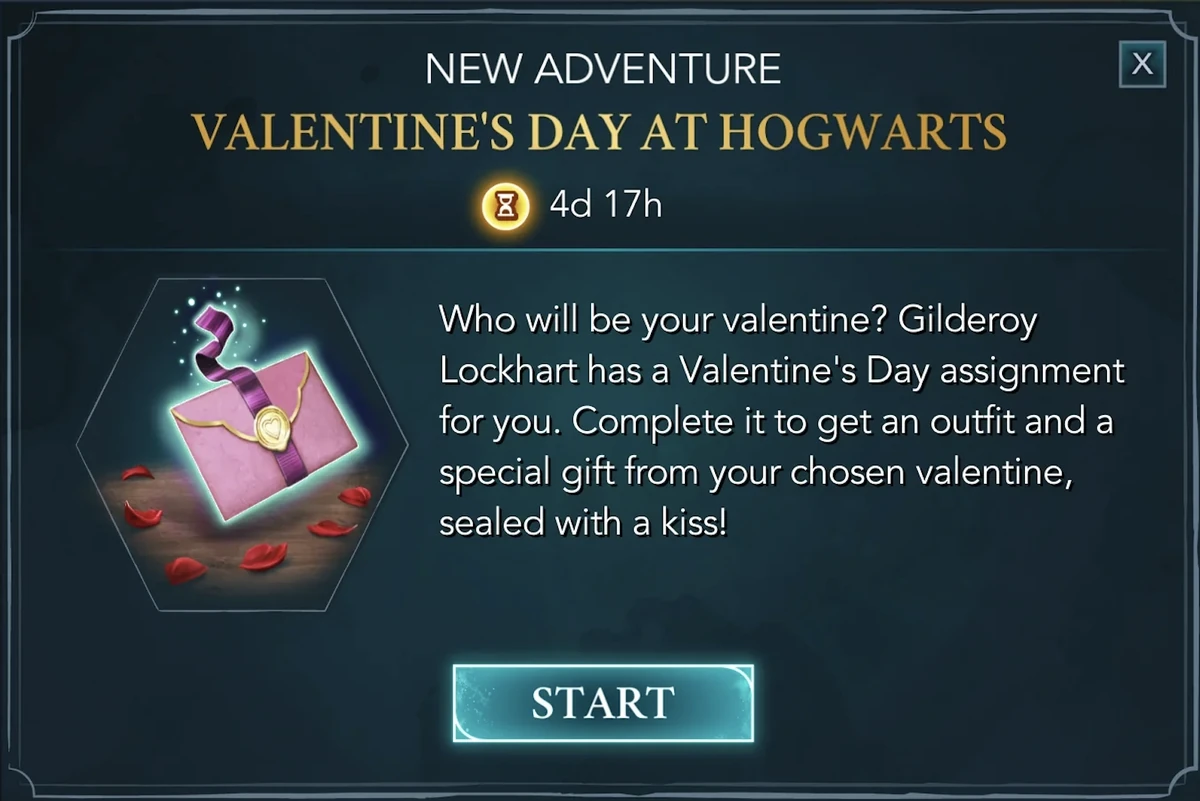 Valentine's Day | Hogwarts Mystery Wiki | Fandom