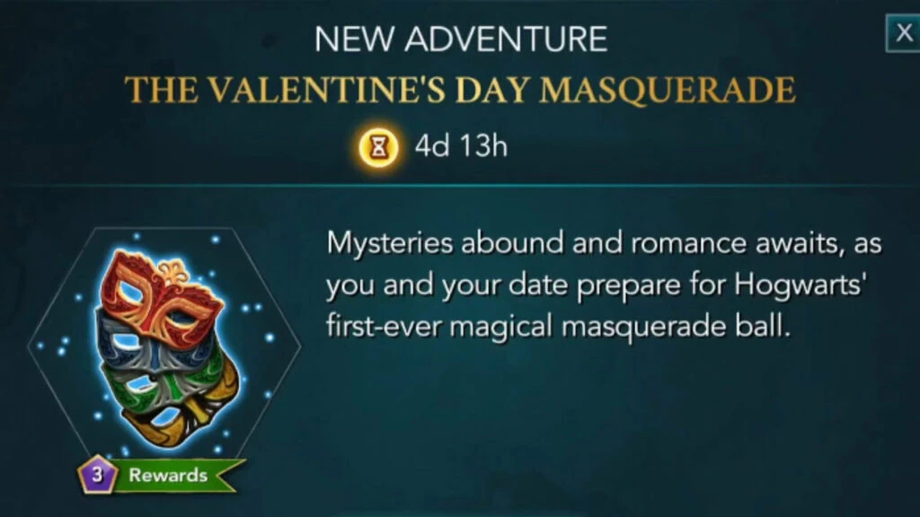 Valentine’s Day Masquerade | Hogwarts Mystery Wiki | Fandom