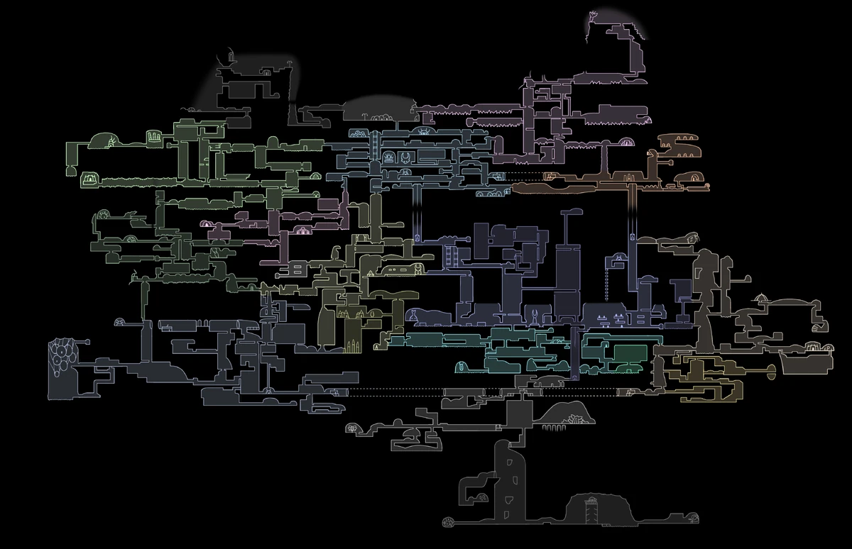 Hollow Knight Map