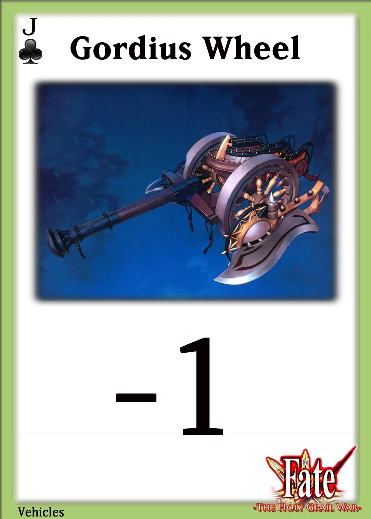 Gordius Wheel | Fate - The Holy Grail War Wiki | Fandom