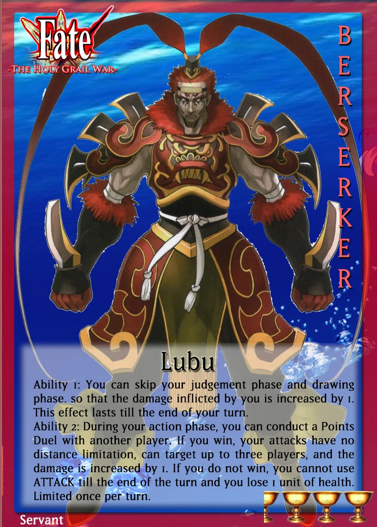 Lubu | Fate - The Holy Grail War Wiki | Fandom