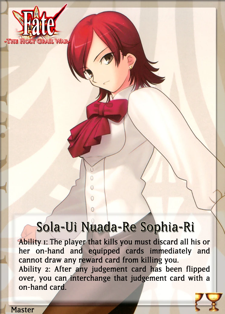 Sola-Ui Nuada-Re Sophia-Ri | Fate - The Holy Grail War Wiki | Fandom