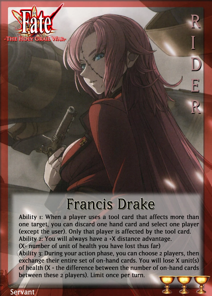 Francis Drake | Fate - The Holy Grail War Wiki | Fandom