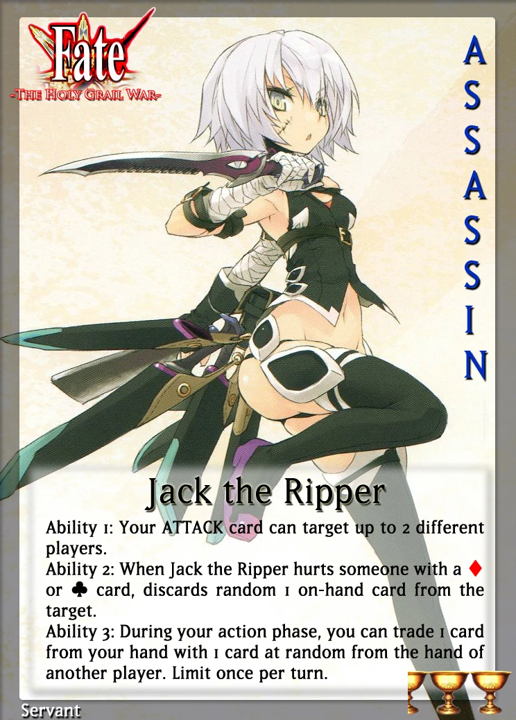 Jack the Ripper | Fate - The Holy Grail War Wiki | Fandom