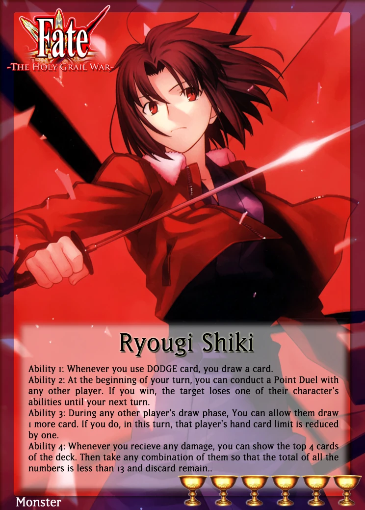 Ryougi Shiki | Fate - The Holy Grail War Wiki | Fandom