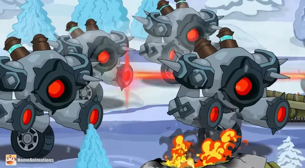 Small Techno Demon | Homeanimations tanks (English) Wiki | Fandom