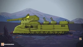 Ratte Landkreuzer P.1000 | Homeanimations tanks (English) Wiki | Fandom