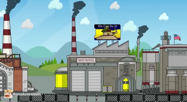 Tank Factory | Homeanimations tanks (English) Wiki | Fandom