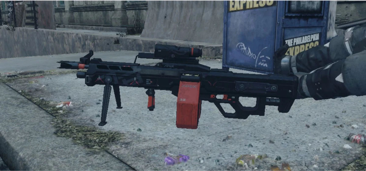 APEX Biometric LMG | Homefront Wiki | Fandom