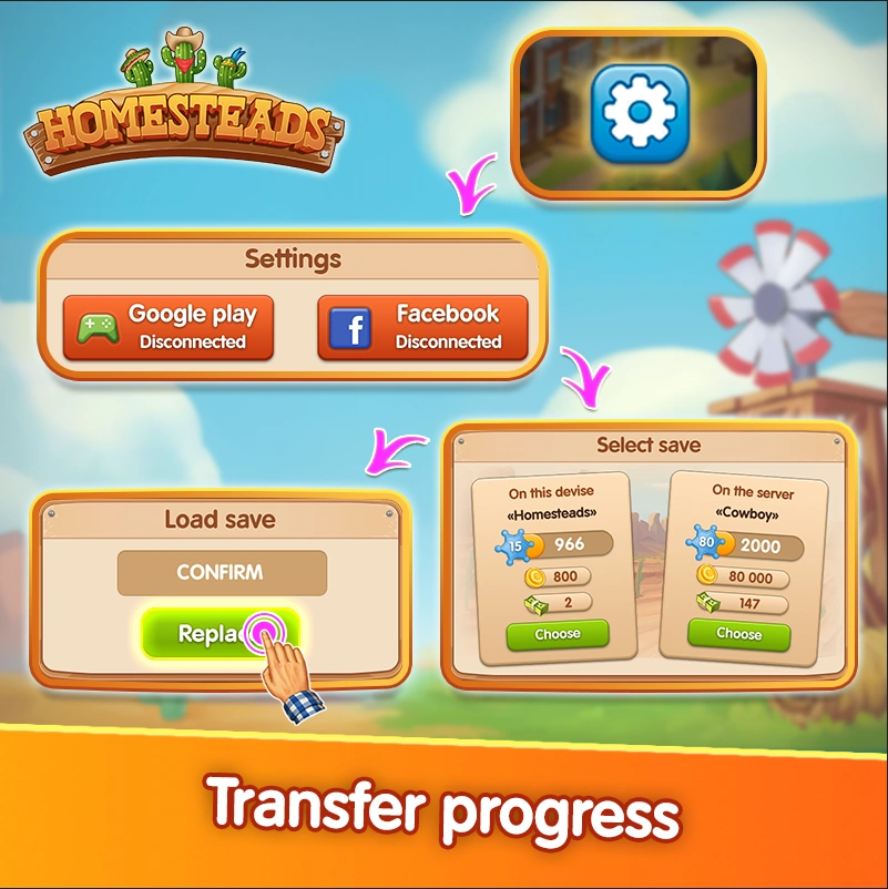 Progress save | Вікі Homesteads | Fandom