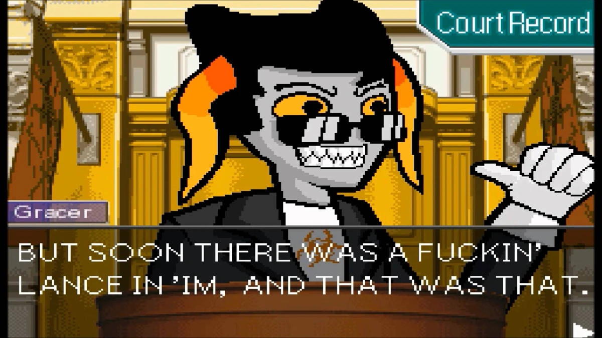 Terezi Pyrope: Ace Attorney | Homestuck Fan Game Wiki | Fandom
