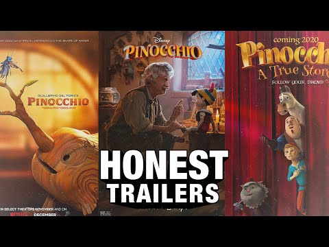 Honest Trailer - Every 2022 Pinocchio Movie | Honest Trailers Wikia | Fandom