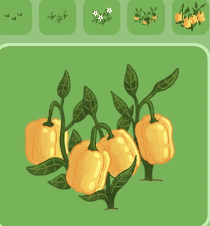 Bell Pepper Plant | Honey Grove by Runaway Wiki | Fandom