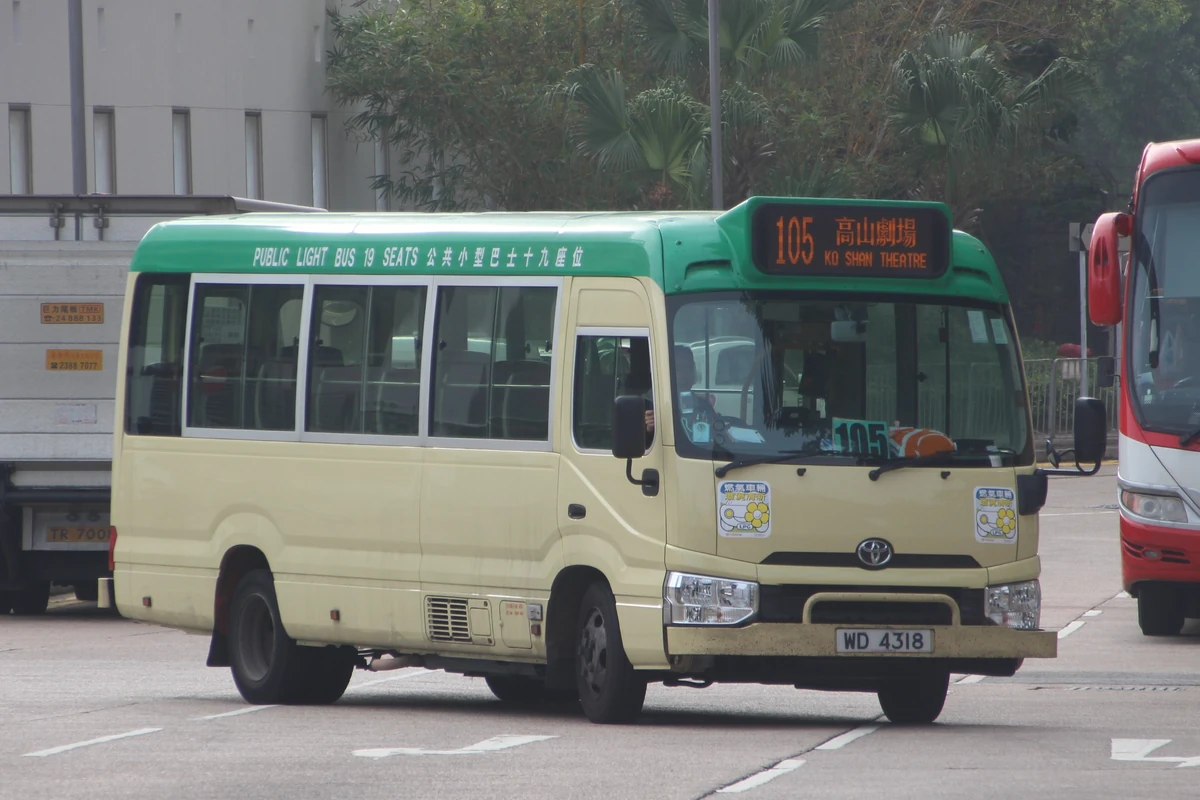 New Territories GMB Route 105 | Hong Kong Buses Wiki | Fandom