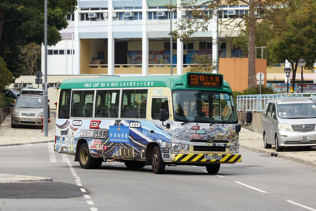 New Territories GMB Route 55K | Hong Kong Buses Wiki | Fandom