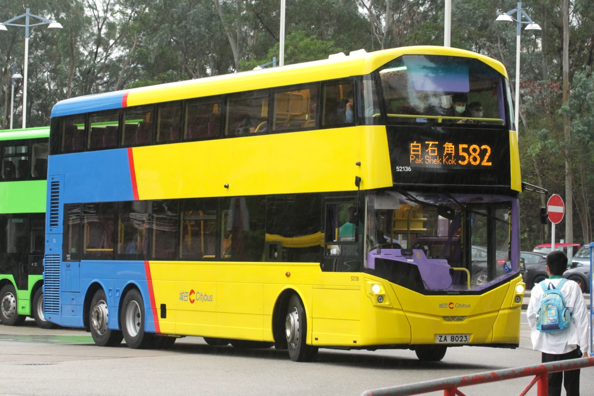 Citybus Route 582 | Hong Kong Buses Wiki | Fandom