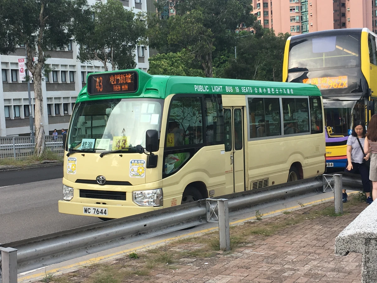 Gallery:New Territories GMB Route 43 | Hong Kong Buses Wiki | Fandom