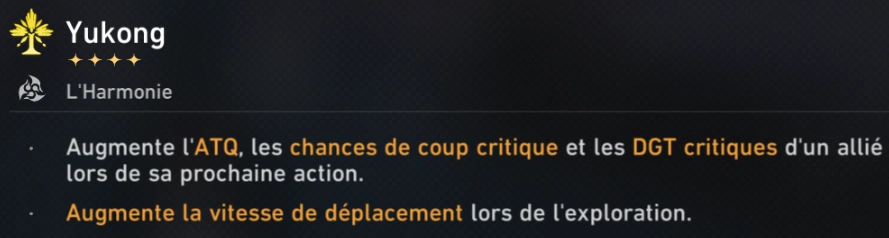 Yukong/Combat | Wiki Honkai Star Rail FR | Fandom