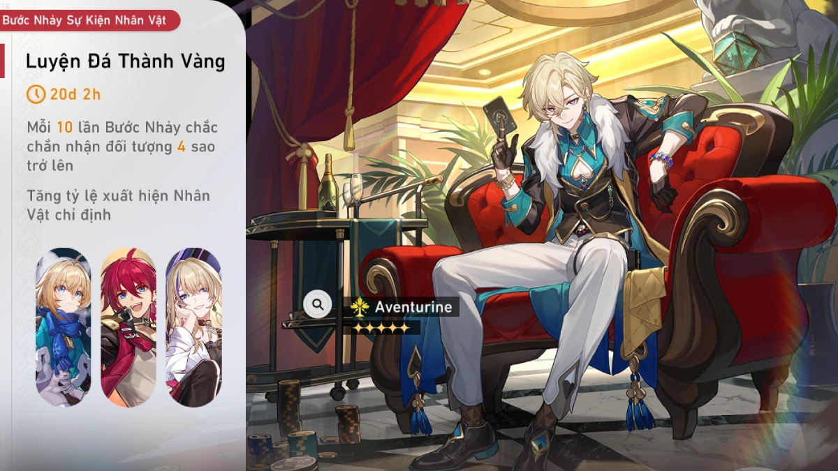 Luyện Đá Thành Vàng 17/04/2024 | Wiki Honkai: Star Rail | Fandom