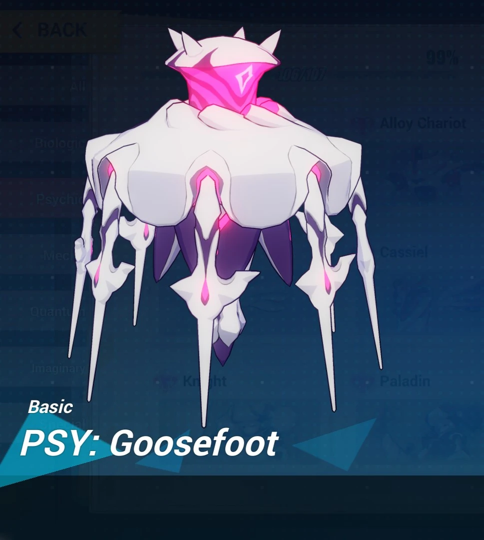 PSY: Goosefoot - Official Honkai Impact 3 Wiki