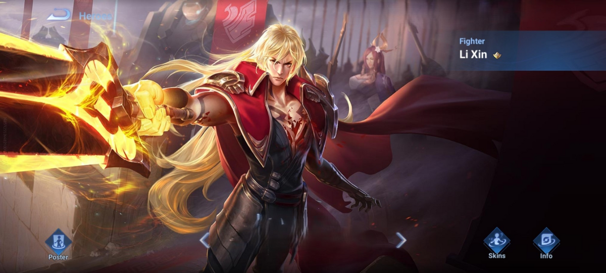 Li Xin | Honor of Kings Wiki | Fandom