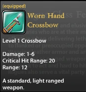 Worn Hand Crossbow | Heroes of Neverwinter Wiki | Fandom