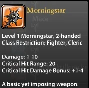 Morningstar | Heroes of Neverwinter Wiki | Fandom