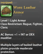 Worn Leather Armor | Heroes of Neverwinter Wiki | Fandom