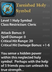 Tarnished Holy Symbol | Heroes of Neverwinter Wiki | Fandom