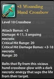+3 Wounding Hand Crossbow | Heroes of Neverwinter Wiki | Fandom