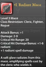 +1 Radiant Mace | Heroes of Neverwinter Wiki | Fandom