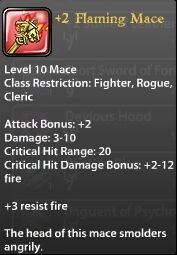 +2 Flaming Mace | Heroes of Neverwinter Wiki | Fandom