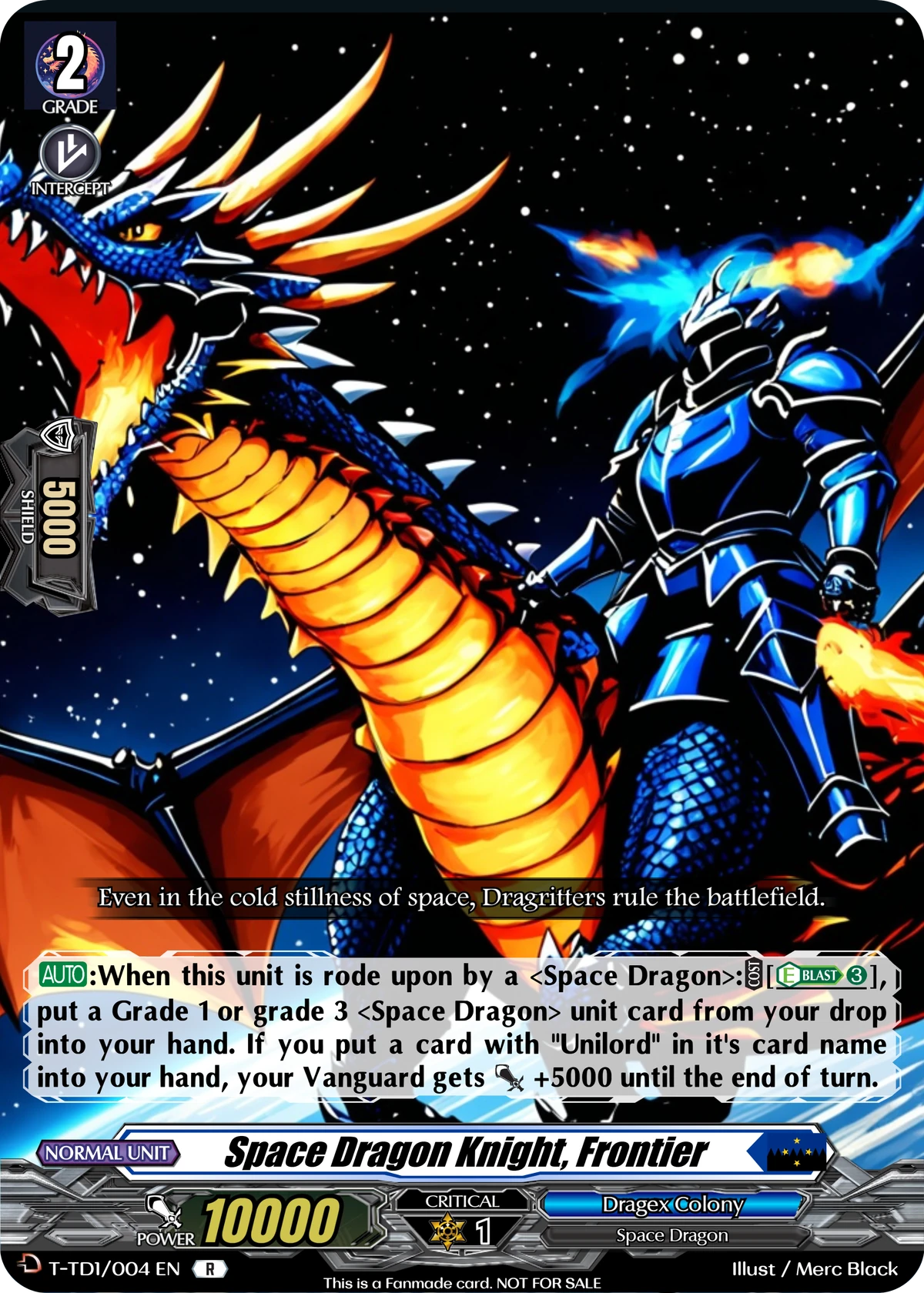 Space Dragon Knight, Frontier | Hoodup Wiki | Fandom