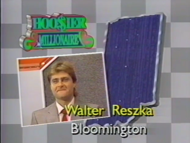 Walter Reszka | Hoosier Millionaire Wiki | Fandom