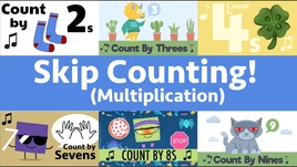 Skip Counting Songs / Multiplication Songs Compilation | Hopscotch ...