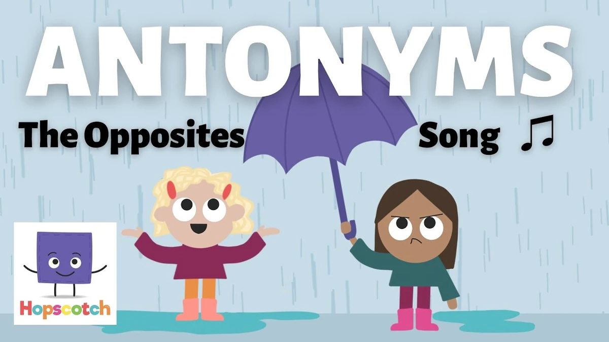 Antonyms (The Opposites Song) | Hopscotch Songs Wiki | Fandom