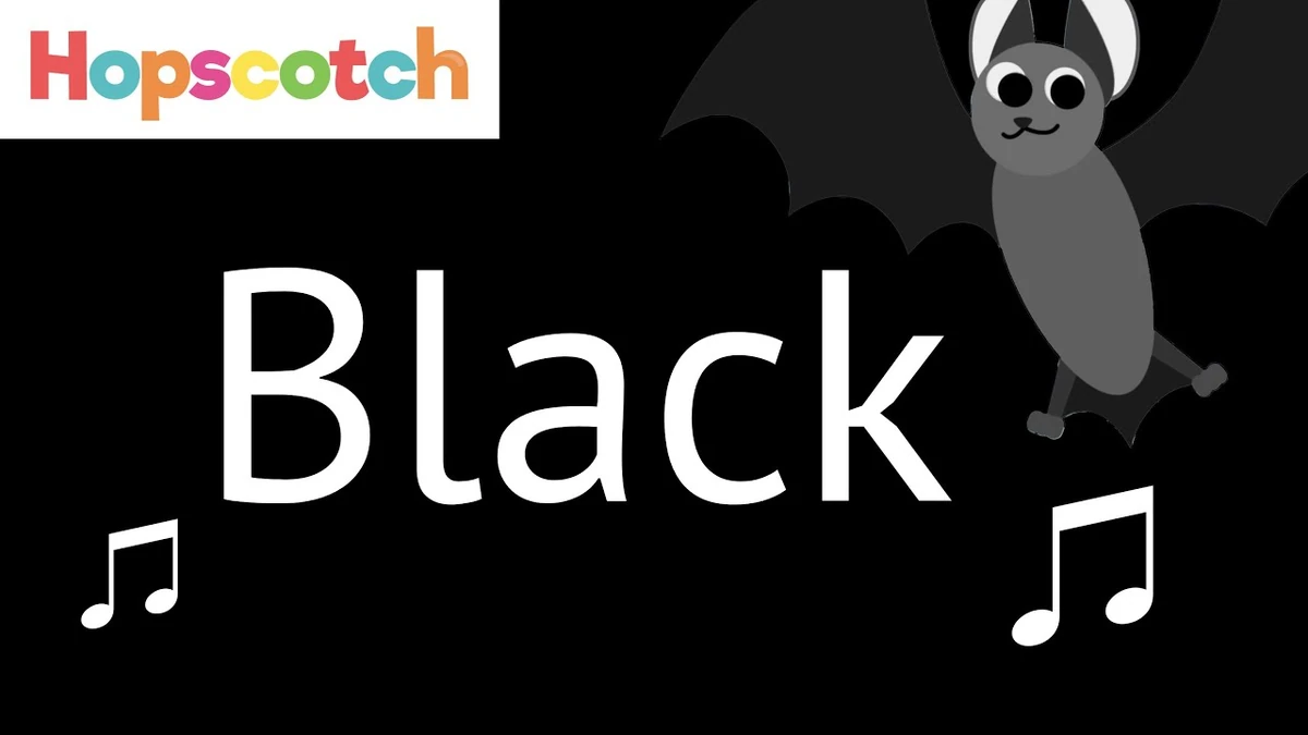 The Color Black Song | Hopscotch Songs Wiki | Fandom