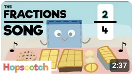 The Fractions Song | Hopscotch Songs Wiki | Fandom