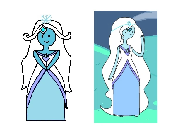 Hora De Aventura Anime Reina De Hielo Llama Princesa Anime Marcelina