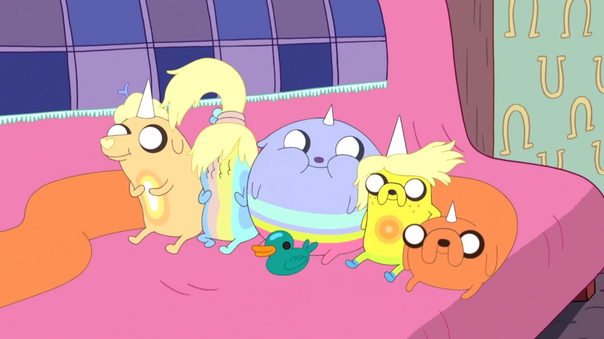 Hijos de Arcoiris y Jake | Hora de Aventura Wiki | Fandom