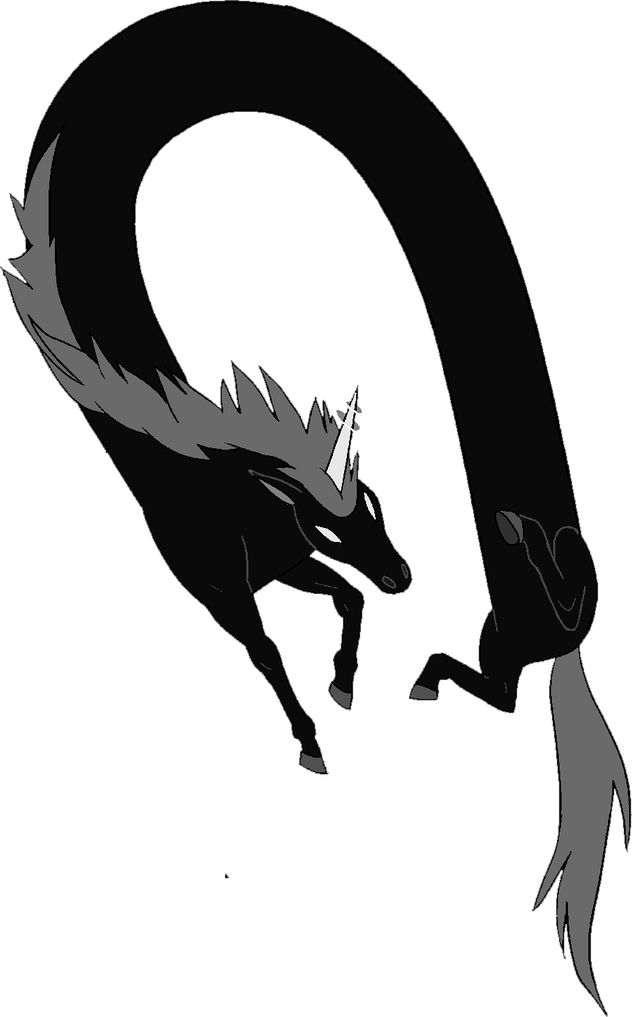 Adventure Time Lord Monochrome Corn