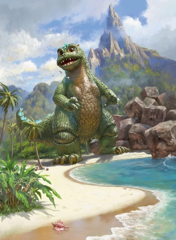 Baby Godzilla | Wiki Hora de Aventura Fanon | Fandom